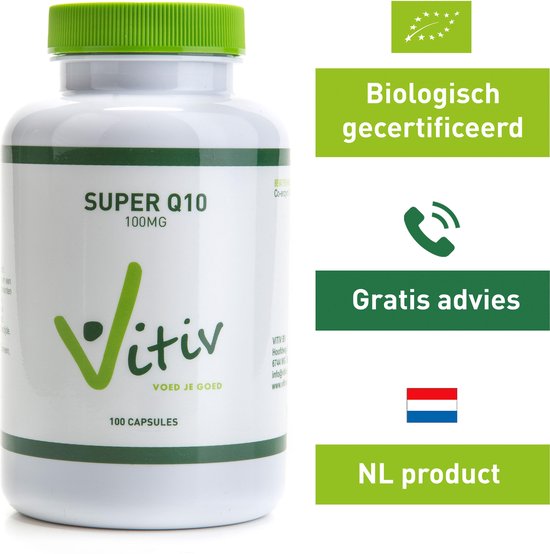 Vitiv Q10 100 mg (100ca) | bol