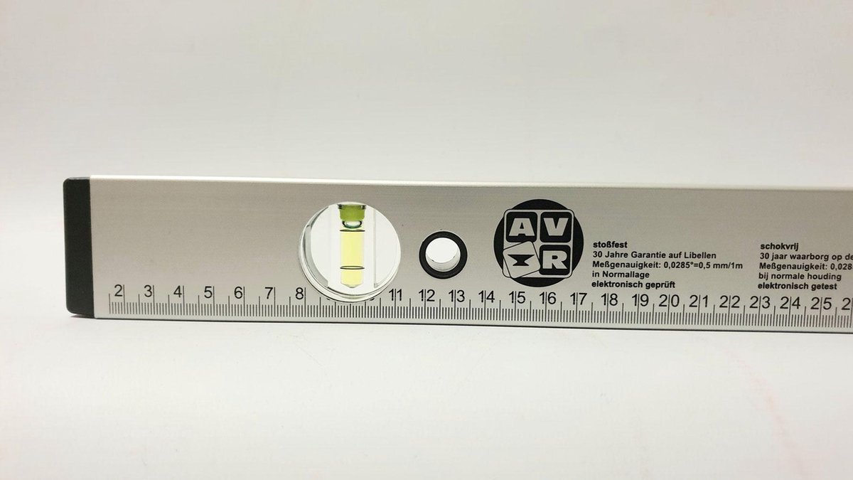 Waterpas aluminium 80 CM met 3 LibellenL | bol.com