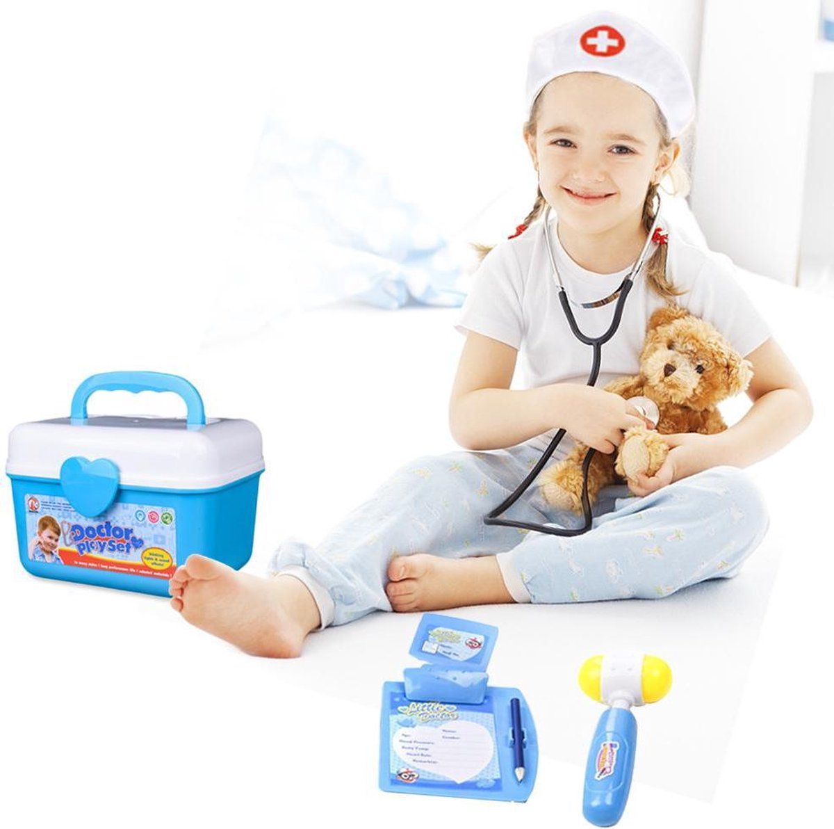 WiseGoods - Premium Verpleegster Kostuum Kinderen - Carnavalskleding ...