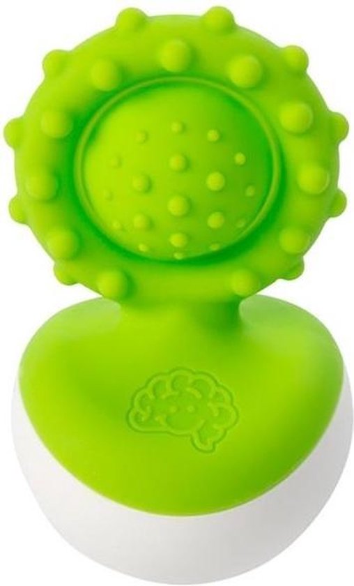 Fat Brain Toys Dimpl Wobbl 10 Cm Groen | bol.com