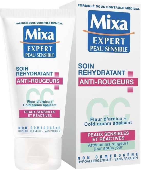 Mixa Gezichtscrème Anti Roodheid - 50 ml | bol