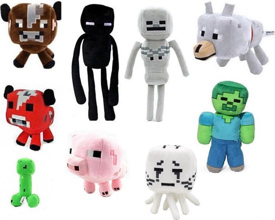 Minecraft 3-Knuffel Surprise Pakket | bol