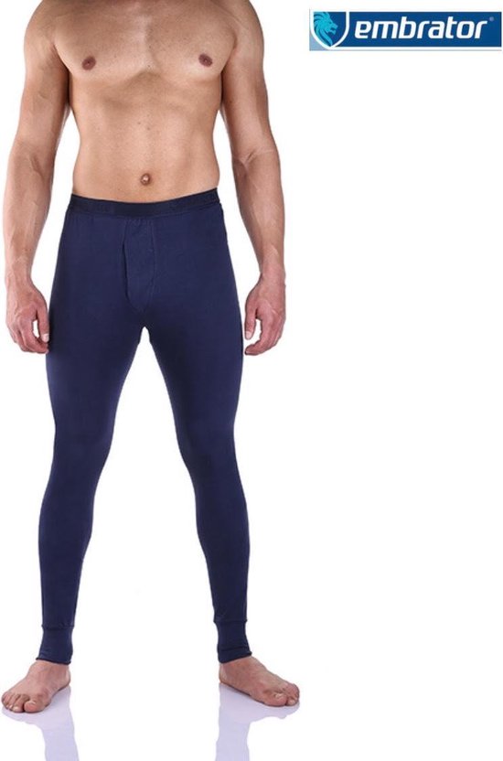 Embrator mannen Boxershort Thermo lang donkerblauw maat 3XL | bol.com