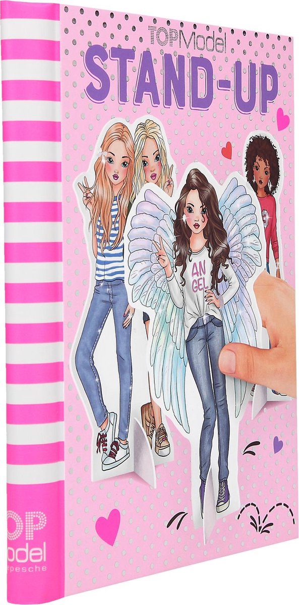 Top Model - Stand Up Models Colouring Book (0410559 ) /Arts and Crafts ...