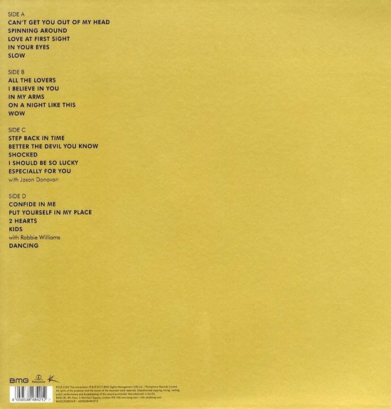 Step Back In Time: The Definitive Collection, Kylie Minogue | LP (album ...