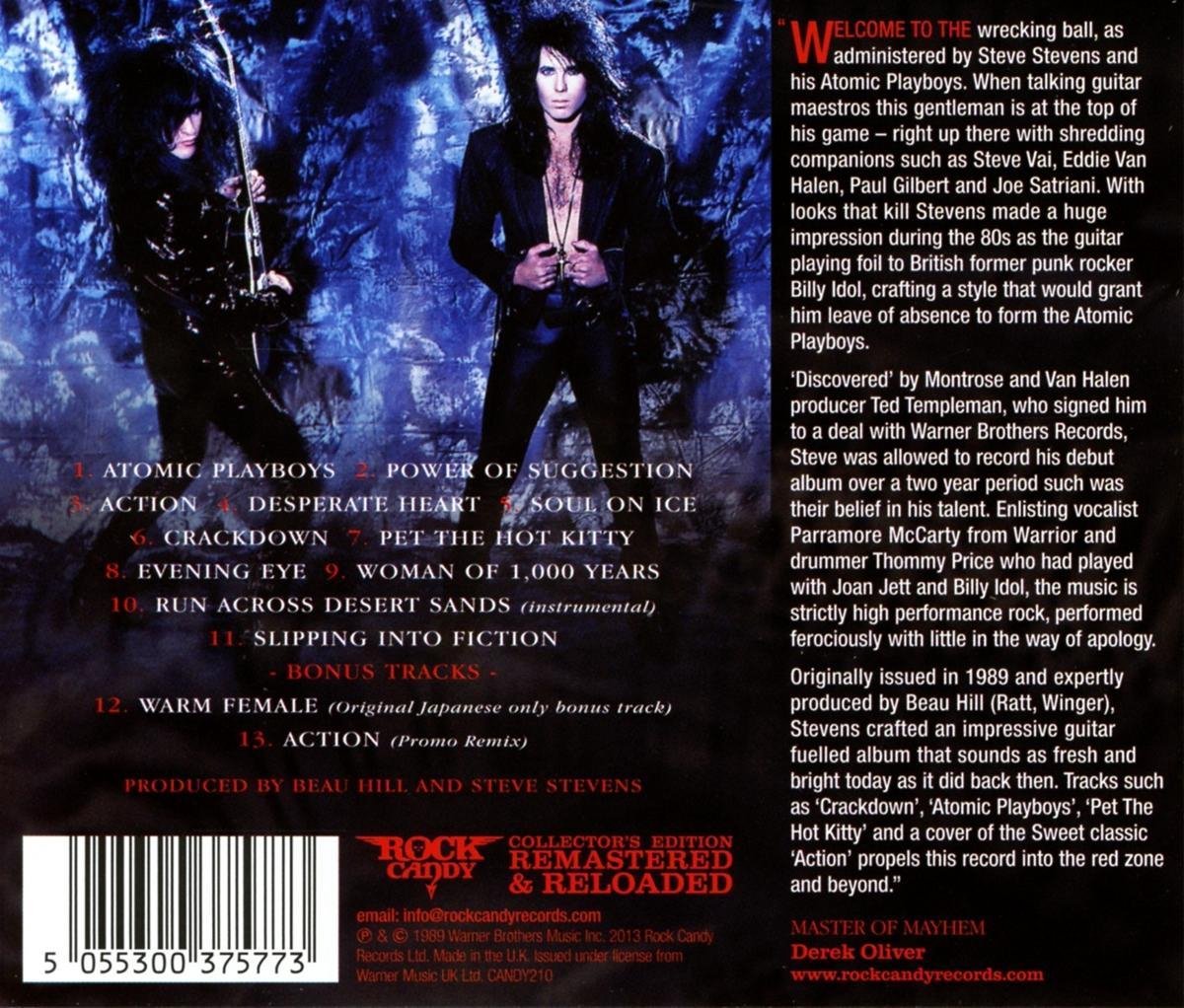 Atomic Playboys, Steve Stevens | CD (album) | Muziek | bol.com