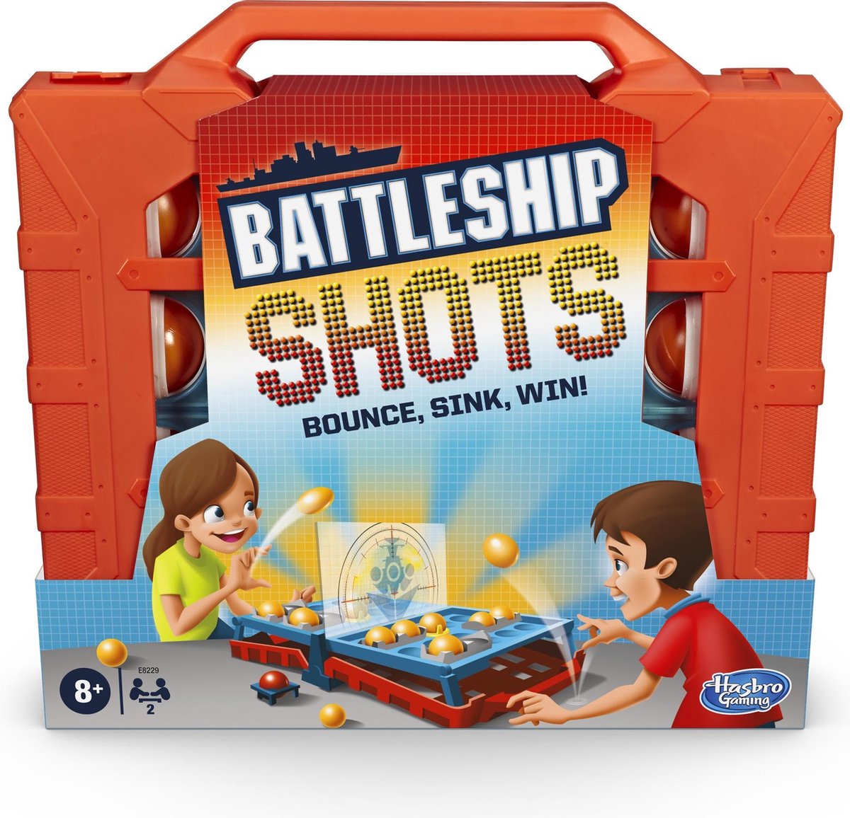 Hasbro Touché-Coulé Shots - Bataille Navale - Jeu De Societe De ...