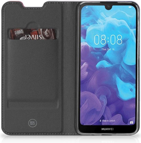 Huawei Y5 (2019) Stand Case Polygon Dark | bol.com