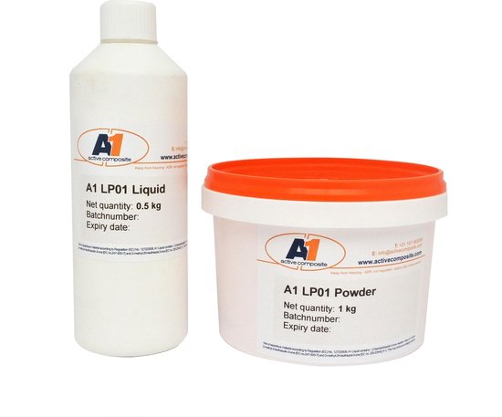 A1 Acrylic One - Acrylhars Set - 3 kg. | bol