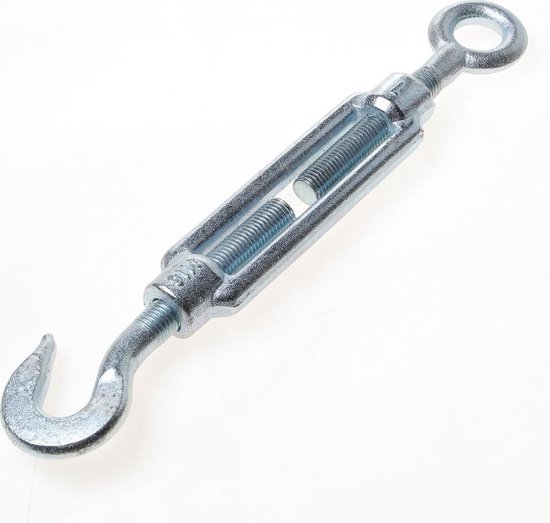 Dulimex Spanschroef DIN 1480 haak-oog 1480-16A verzinkt M16 x 170mm ...