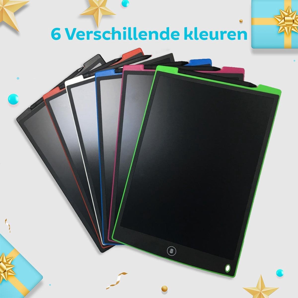 LCD Tekenbord | Tekentablet Kinderen | 12 Inch | Blauw | Leren ...