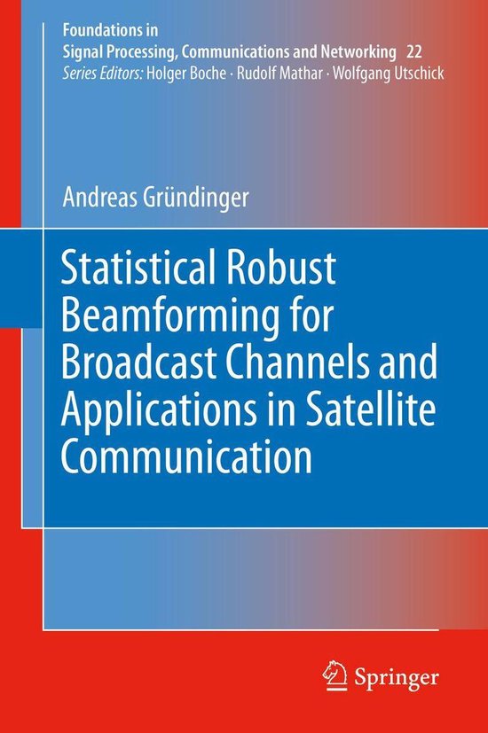 Foundations in Signal Processing, Communications and Networking 22 - Statistical... | bol