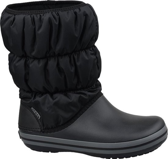 Crocs Winter Puff Boot W 14614-070, Vrouwen, Zwart, Laarzen maat: 37/38 ...