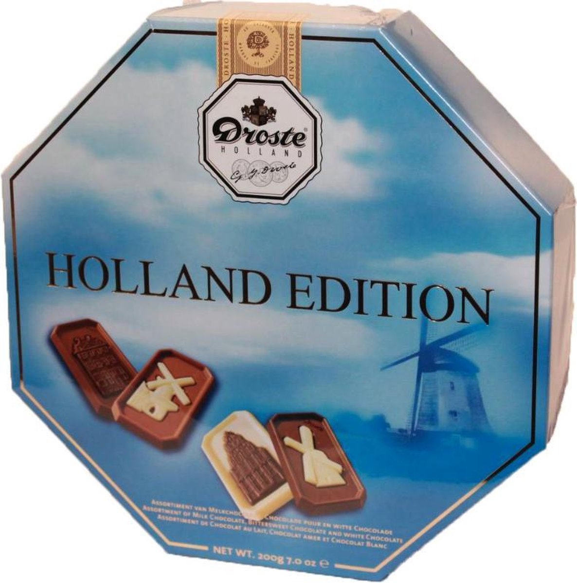 Droste Holland Editie Chocolade Giftbox - 200 gram | bol