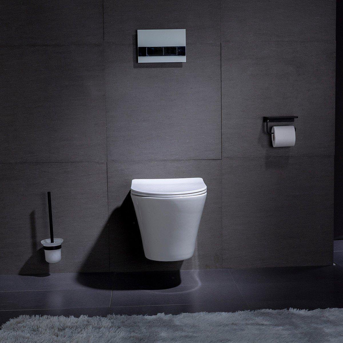 Tece Toiletset - Inbouw WC Hangtoilet wandcloset - Saturna Flatline ...