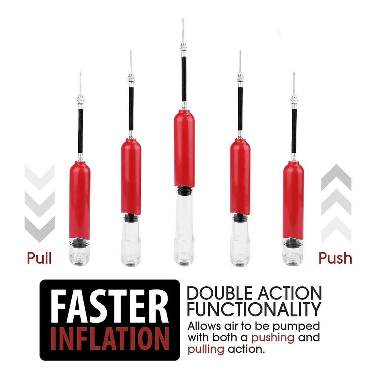 WiseGoods - Premium Ballenpomp met Naald - Balpomp - Voetbal ...