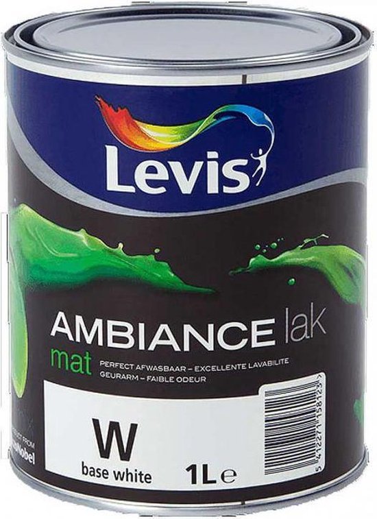 Ambiance Lak Mat Mix Basis - Flexa - Levis 1L | bol