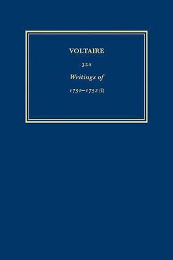 Complete Works of Voltaire 32A, Voltaire | 9780729408424 | Boeken | bol