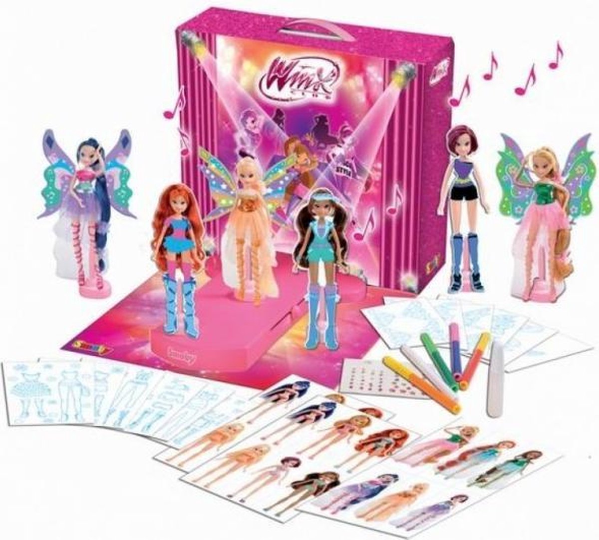 Smoby Winx club Set Modeshow fashion knutselen | bol.com