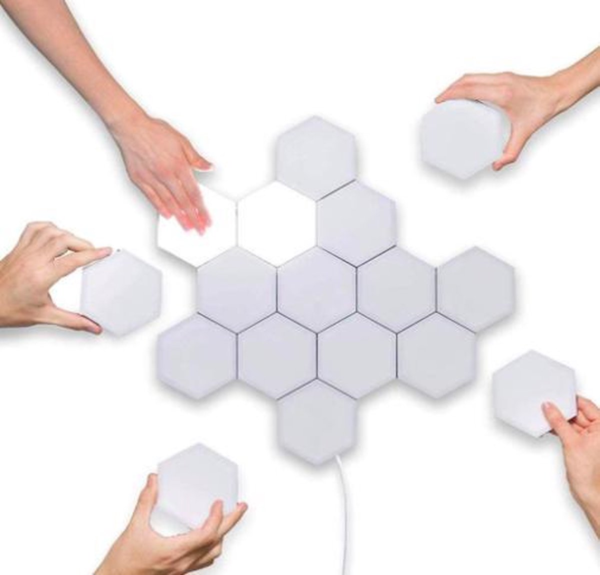 GI LED Touch Decoratieve Lights - Quantum lamp - Led Hexagon lamp ...
