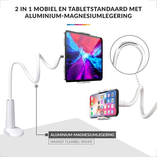 Universele Tablet Houder – Flexibele Tablet Standaard Statief geschikt ...