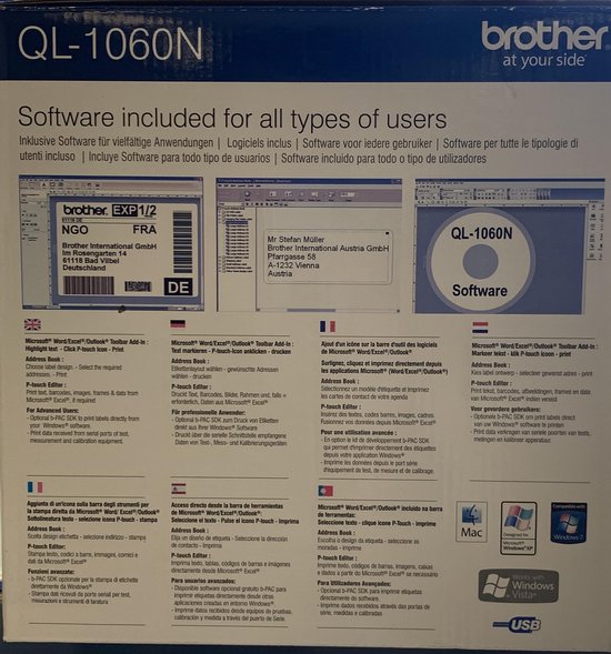 Brother QL-1060N - Labelprinter | bol