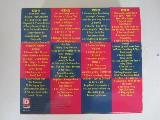 The Hit Box of the 70´s 4CDBOX, Various Jaren 70 | CD (album) | Muziek ...