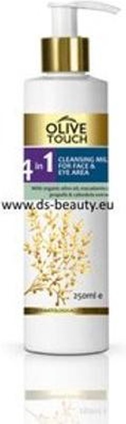 Olive Touch 4 in 1 Reinigingsmelk. Verrijkt met 100% biologische olijf- en... | bol.com