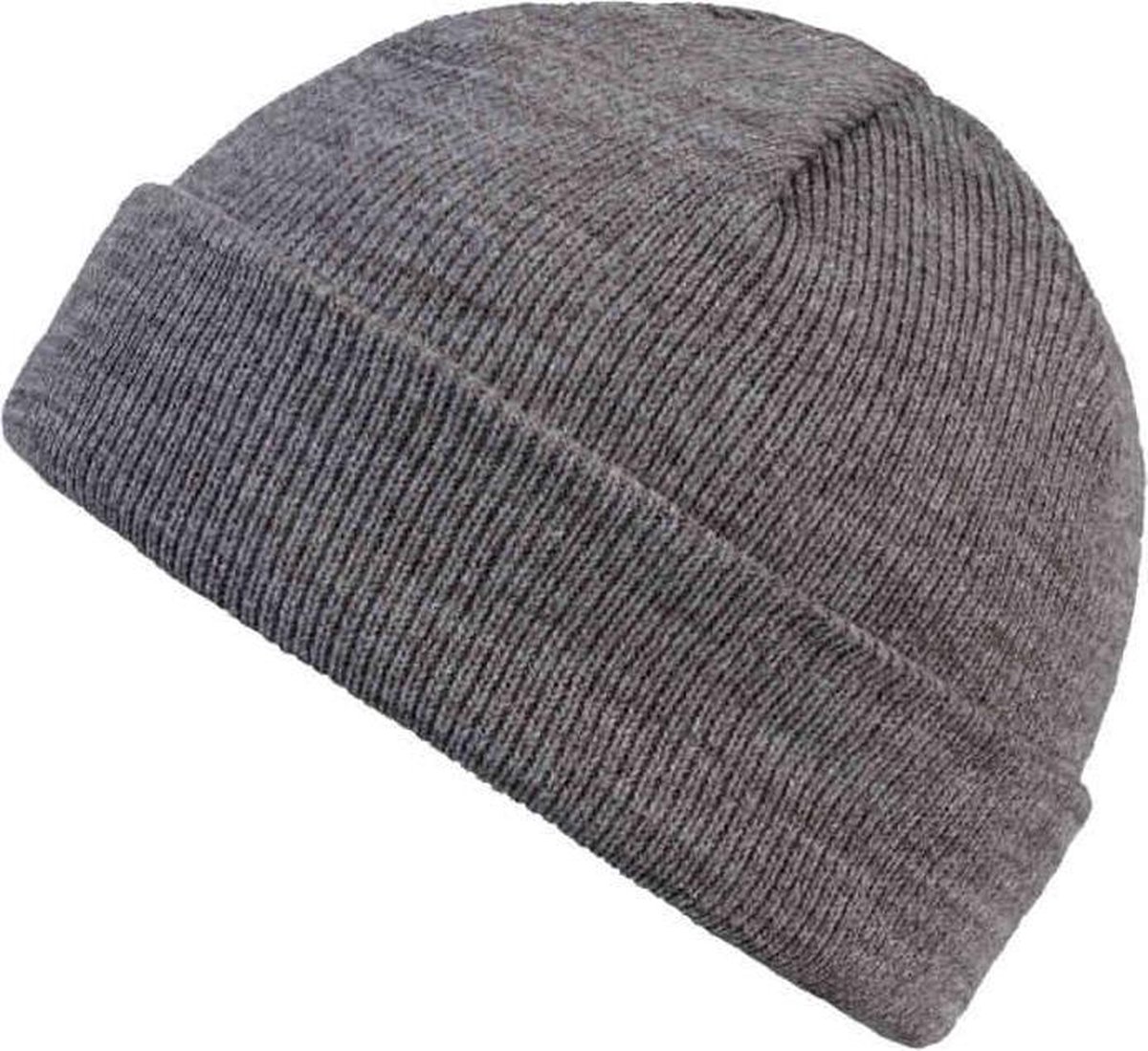 MasterDis beanie muts type fisherman heather grey | bol