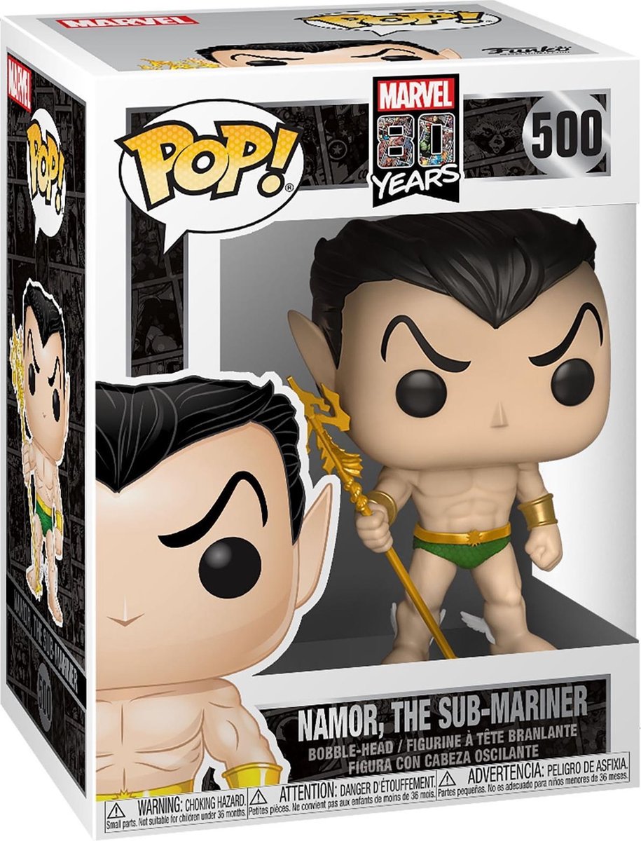 FUNKO Pop! Marvel: 80th Anniversary - First Appearance Namor - 500 ...