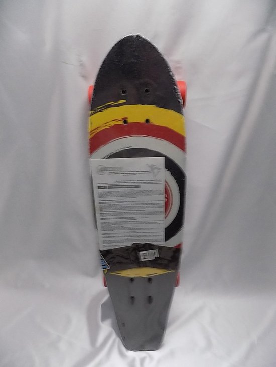 Skateboard Maple 28 inch cruiser, single kicktail | bol.com