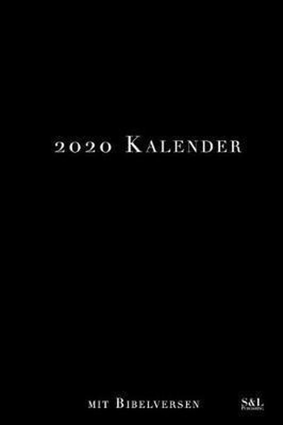 2020 Kalender mit Bibelversen, S&L Jahreskalender | 9781708416614 ...