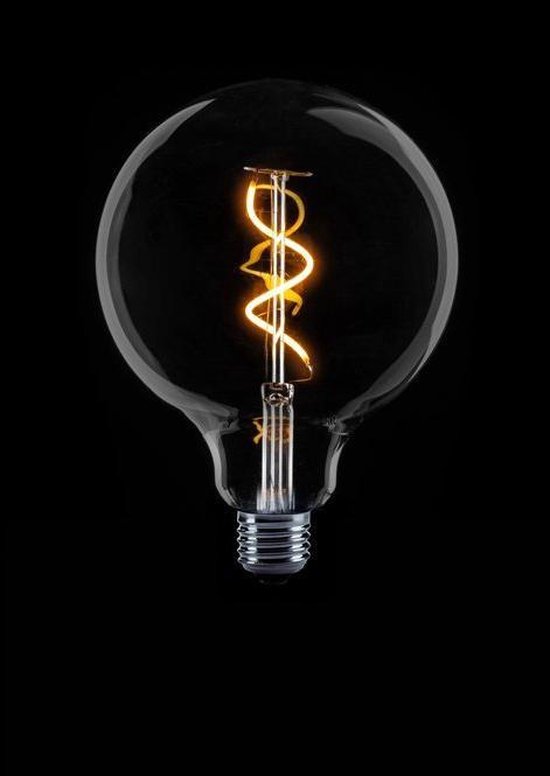 ETH Filament LED lamp LED Bol Lichtbron - Fitting E27 - Dimbaar | bol.com