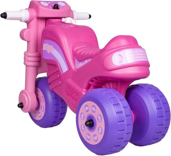 Loopmotor, Loopfiets, Crossmotor paars | bol.com