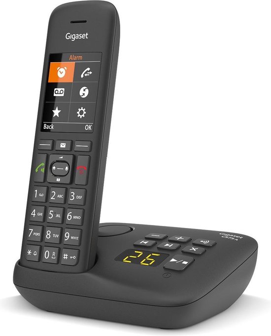 Gigaset C575A Analoge-/DECT-telefoon Nummerherkenning Zwart | bol