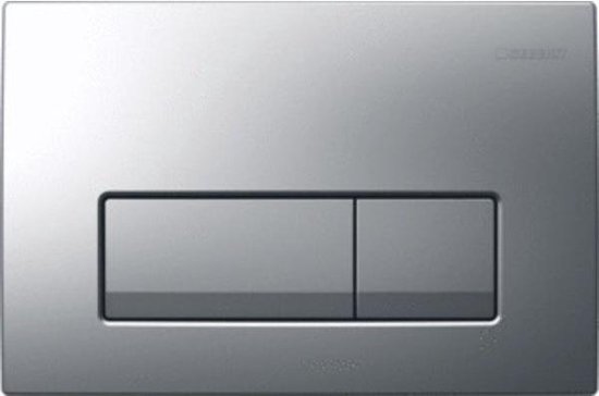 Geberit Delta 51 bedieningspaneel mat chroom voor Geberit Duofix ...