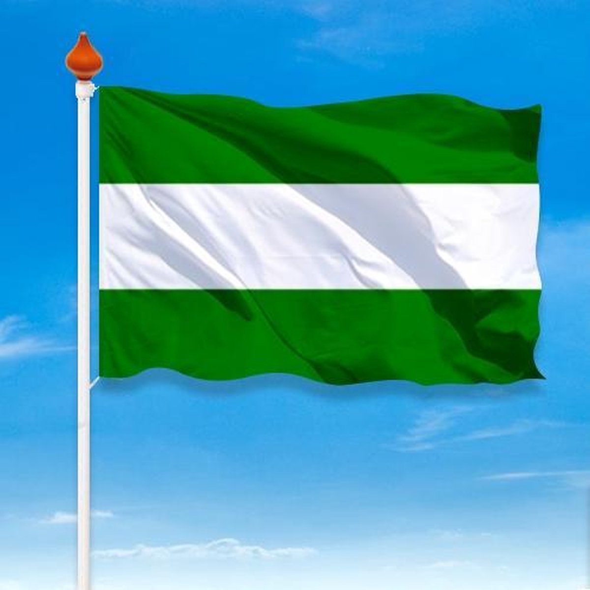 Rotterdamse Vlag - Grote Stad Rotterdam Flag - Zonder Wapen - Vlaggenmast Vlag - Van... | bol.com