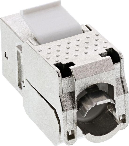 STP CAT6a Gigabit Keystone module RJ45 - LSA - met afsluitcover ...