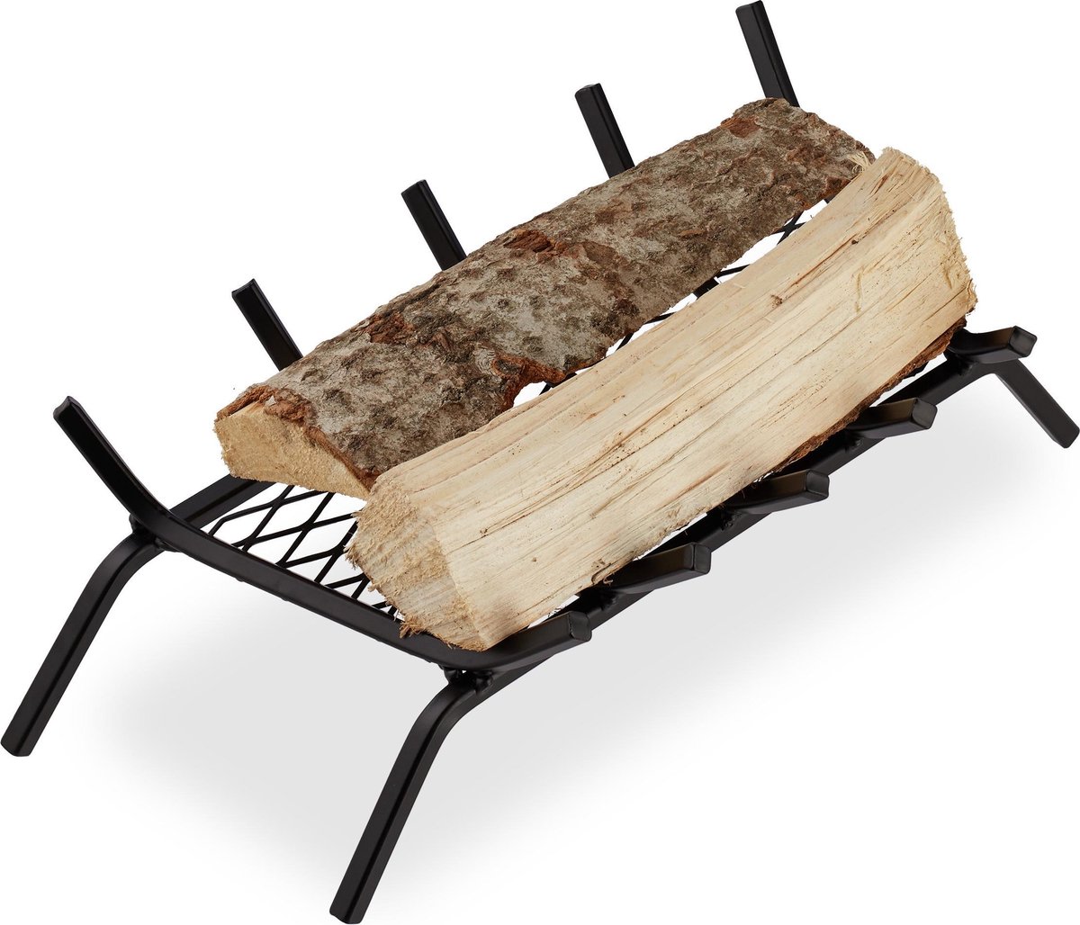 Relaxdays haardrooster - stookrooster voor open haard - rooster ...
