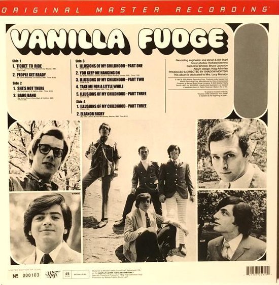 Vanilla Fudge, Vanilla Fudge | LP (album) | Muziek | bol.com