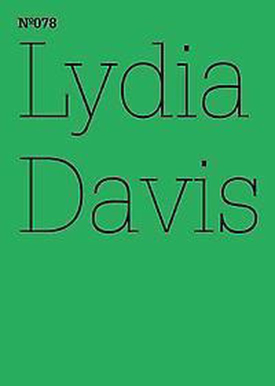 Lydia Davis, Lydia Davis | 9783775729277 | Boeken | bol