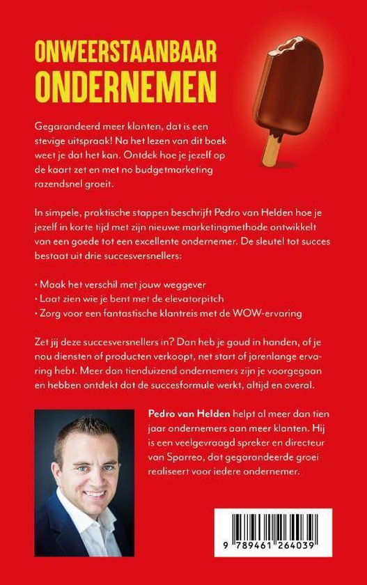 Onweerstaanbaar ondernemen, Pedro van Helden | 9789461264039 | Boeken | bol