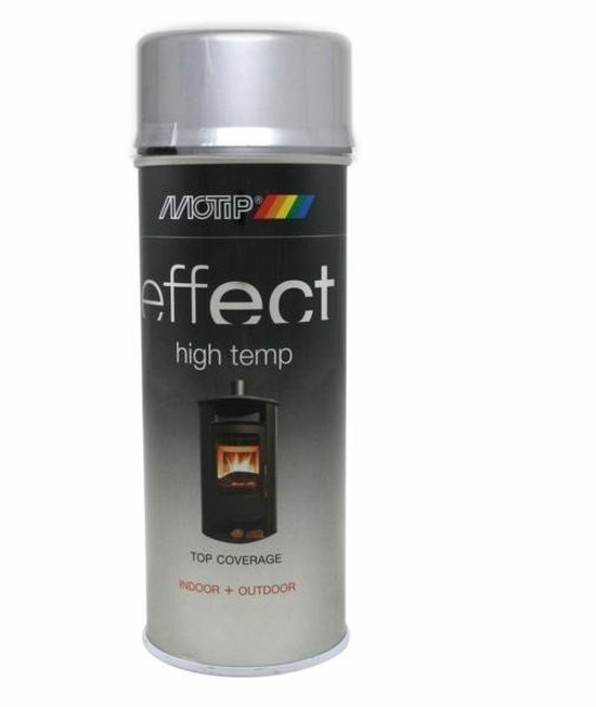 Motip Effect High Temp - 400ML - Silver | bol