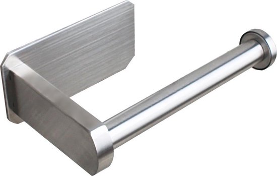 Toiletrolhouder Zilver-kleurig / Zelfklevend / Wc Rolhouder / Zonder ...