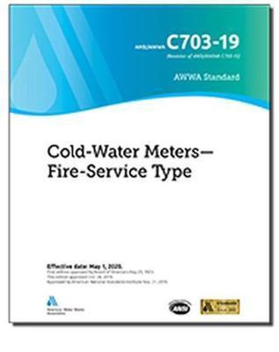 C703-19 Cold-Water Meters | 9781647170004 | American Water Works ...