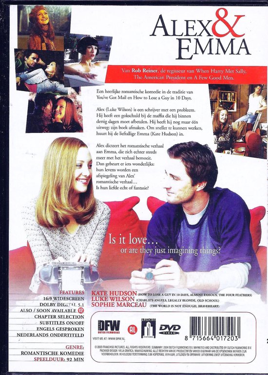 Alex & Emma (Dvd), Alexander Wauthier | Dvd's | bol