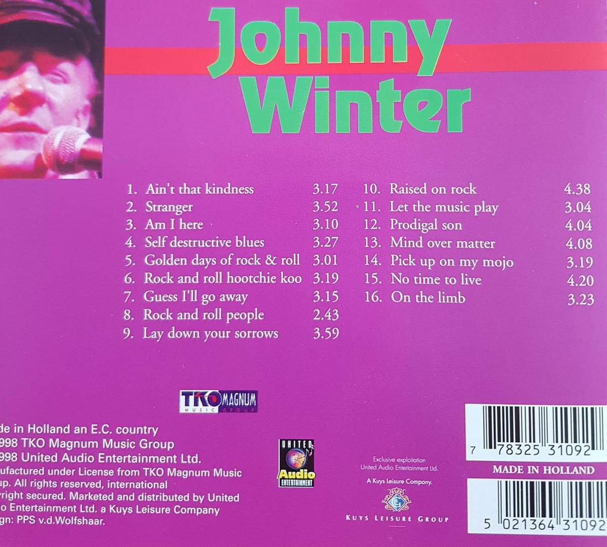 Johnny Winter - Members Edition (CD), Johnny Winter | CD (album ...