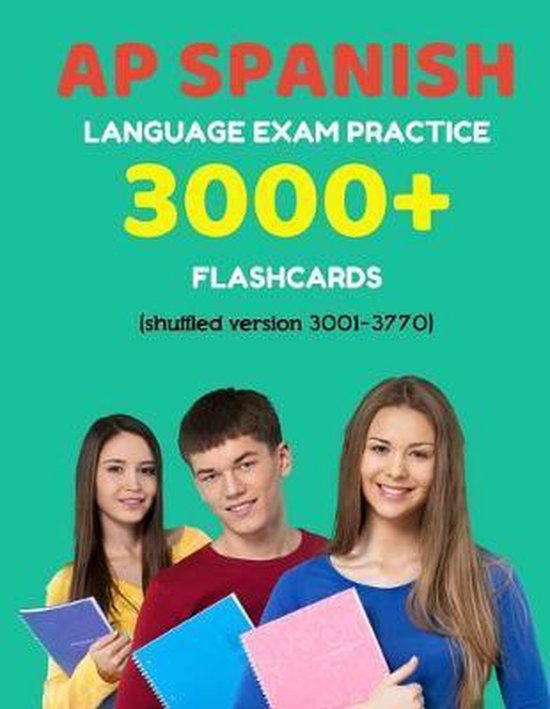 AP Spanish Language Prep Flash Cards- AP Spanish language exam Practice ...