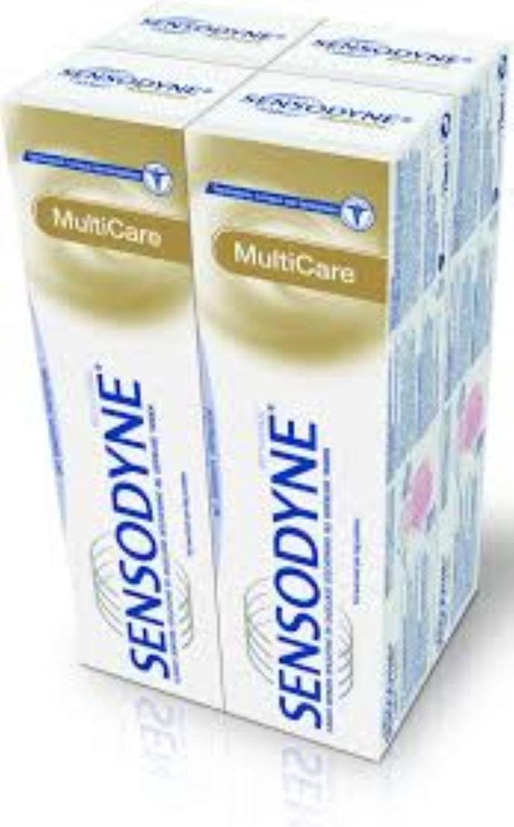 Sensodyne Multicare 4x 75ml - Tandpasta | bol.com