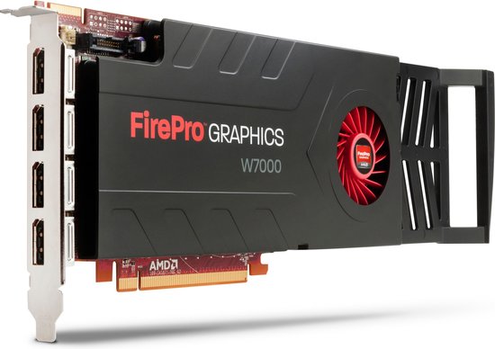 HP C2K00AA videokaart AMD FirePro W7000 4 GB GDDR5 | bol.com